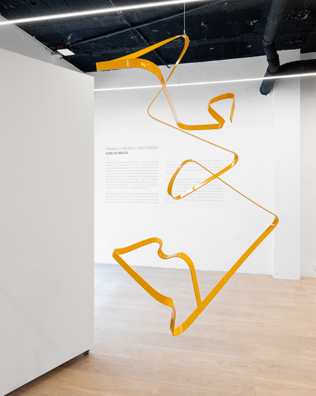 Amarillo, negro y tres verdes – Kaplan Projects